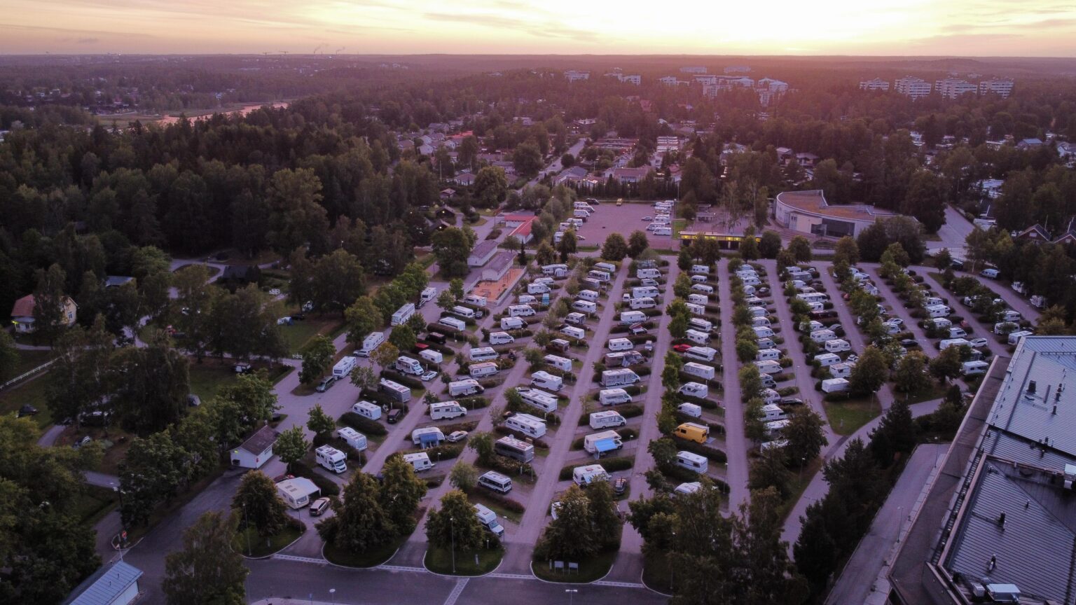 Rastilan leirintäalue - Rastila Camping Helsinki - MyHelsinki