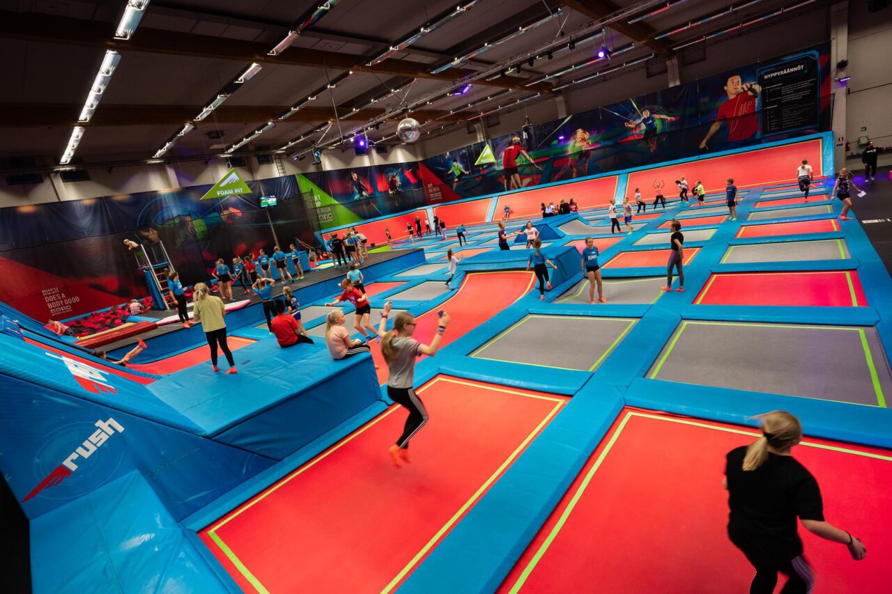 Rush-trampoline park - MyHelsinki